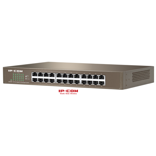Network Switches IP-COM G1024 - บริษัท ไมนิคส์ คอมมิวนิเคชั่น จำกัด